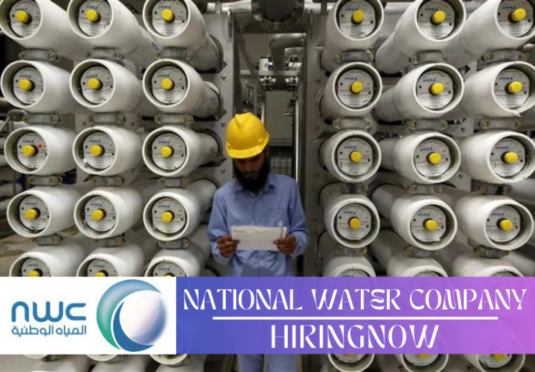 National Water Company(NWC) Job Openings, NWC Career, Saudi Arabia
